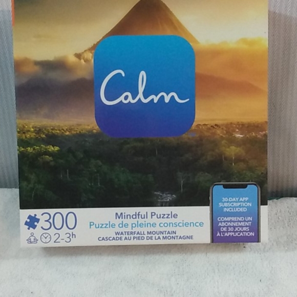 Games | New Sealed Calm Mindful Puzzle Waterfall Mountain | Poshmark